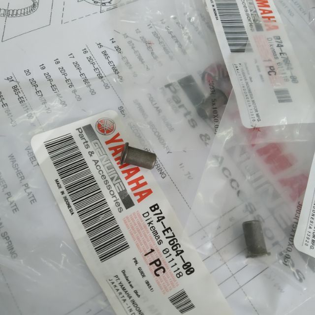 NVX 155 AEROX NMAX XMAX SECONDARY SLIDE SHEAVE REAR AUTO PULLEY PIN ...