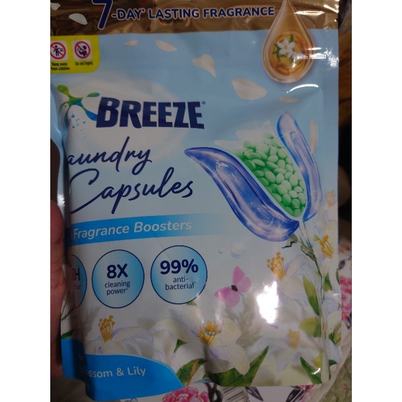 BREEZE LAUNDRY CAPSULE ORANGE BLOSSOM & LILY | Shopee Malaysia