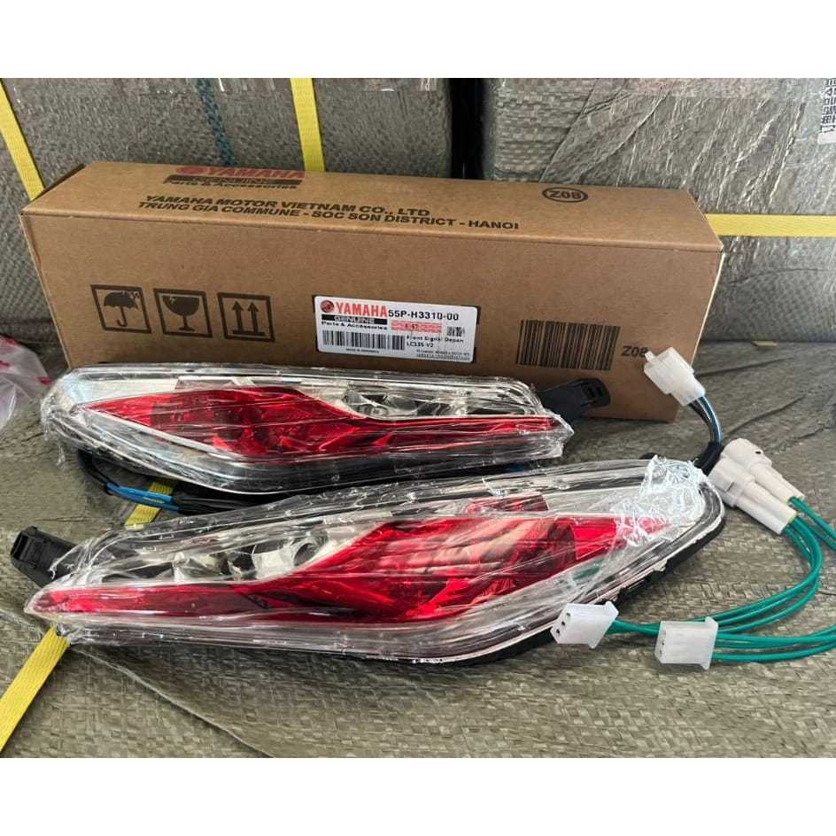 VIETNAM STYLE YAMAHA LC135 135LC V2 V4 V7 NEW FRONT PILOT SIGNAL UNIT SET DEPAN LAMPU DADA ...