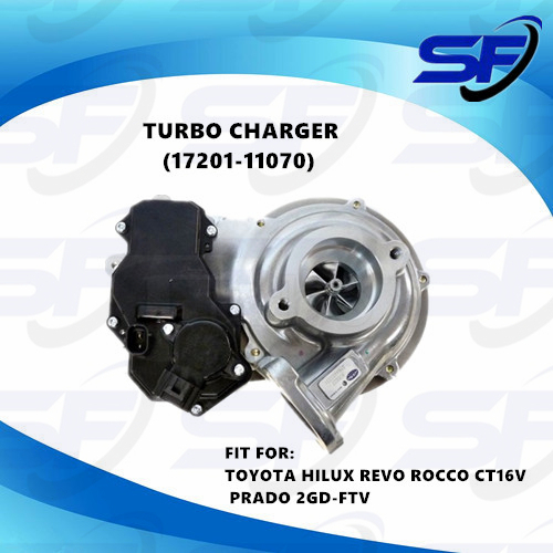TOYOTA HILUX REVO ROCCO CT16V PRADO 2GD-FTV TURBO CHARGER 17201-11070 ...