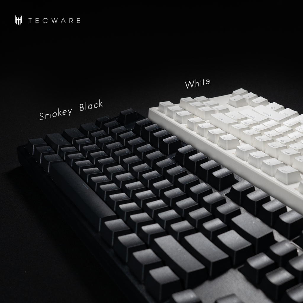 TECWARE VEIL 87 PRE-BUILT MECHANICAL KEYBOARD SET - (SMOKEY BLACK ...