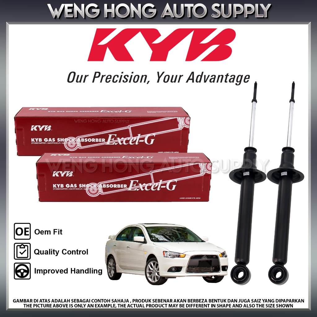 [ Kayaba ] Mitsubishi Lancer GT CY2A CY4A Rear Shock Absorber KYB Excel-G ( Gas ) | Shopee Malaysia