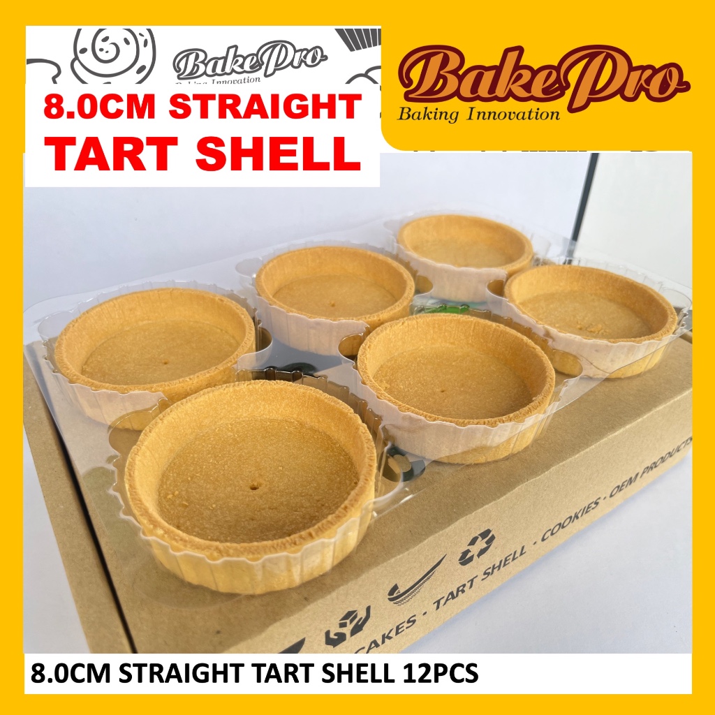 8.0CM STRAIGHT TART SHELL 12PCS | Shopee Malaysia