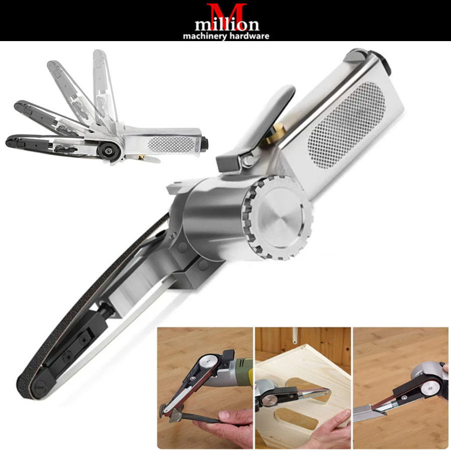 10mm Pneumatic Air Belt Sander Industrial Heavy Duty Edge Sharpener ...