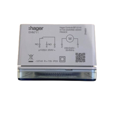 Hager EHN711 (NEW MODEL) / Q24TH 24hrs Analog Time Timer switch 100% ...