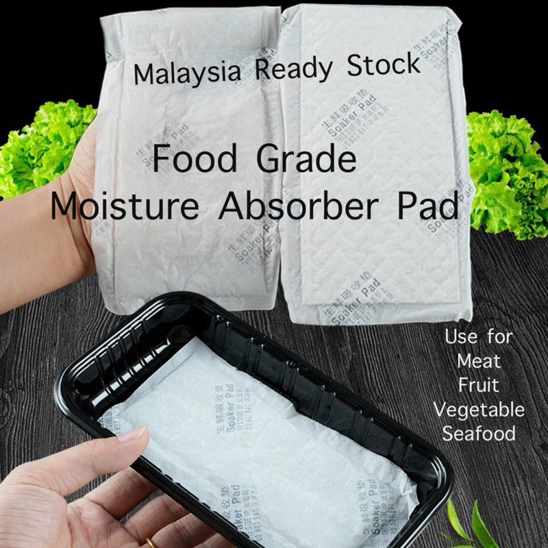 Food Grade Moisture Absorber Food Pad / Fruit king Durian Pad / Seafood ...