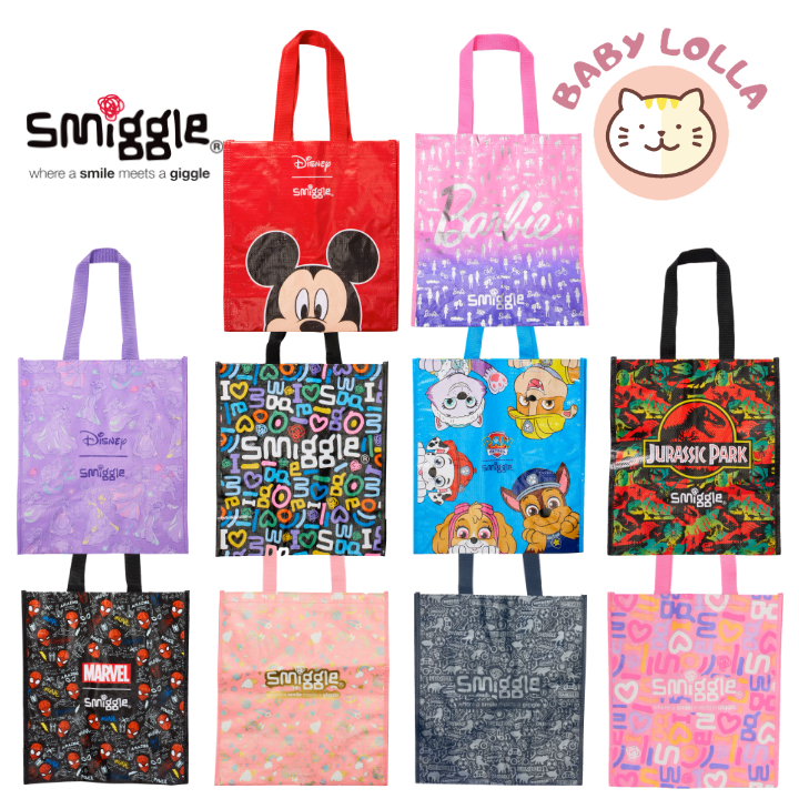 SMIGGLE Reuse Reusable Bag Recycle Bag Shopping Bag Present Bag Gift ...