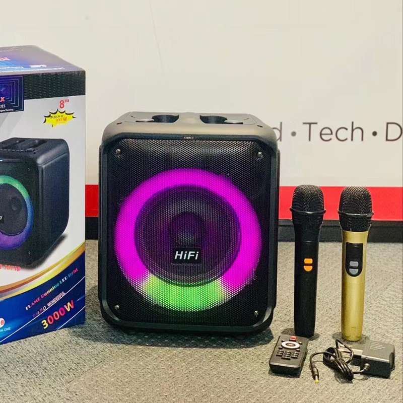 RX Series Portable Bluetooth HiFi Party Speaker 8inch-RX-8183A | Shopee ...