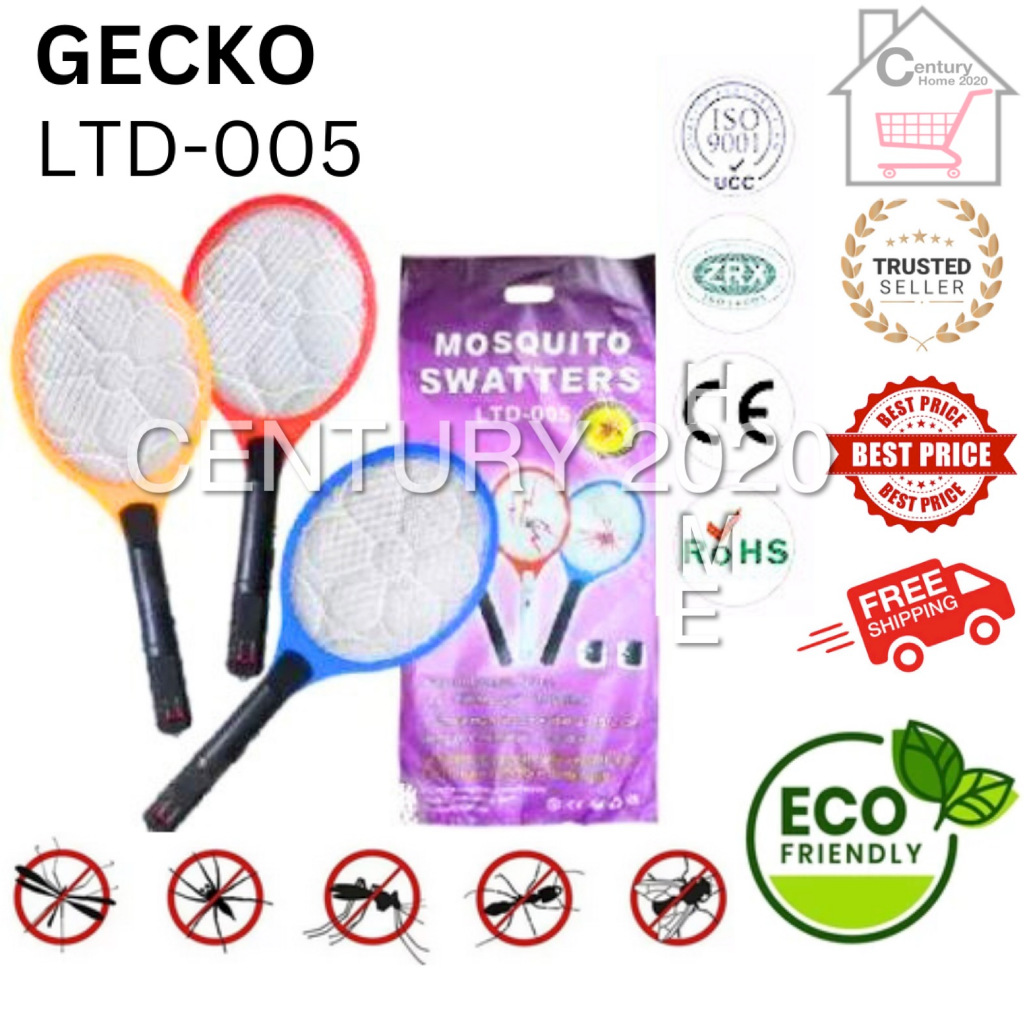 GECKO Mosquito Swatter with Rechargeable Super High Quality LTD-005 ...