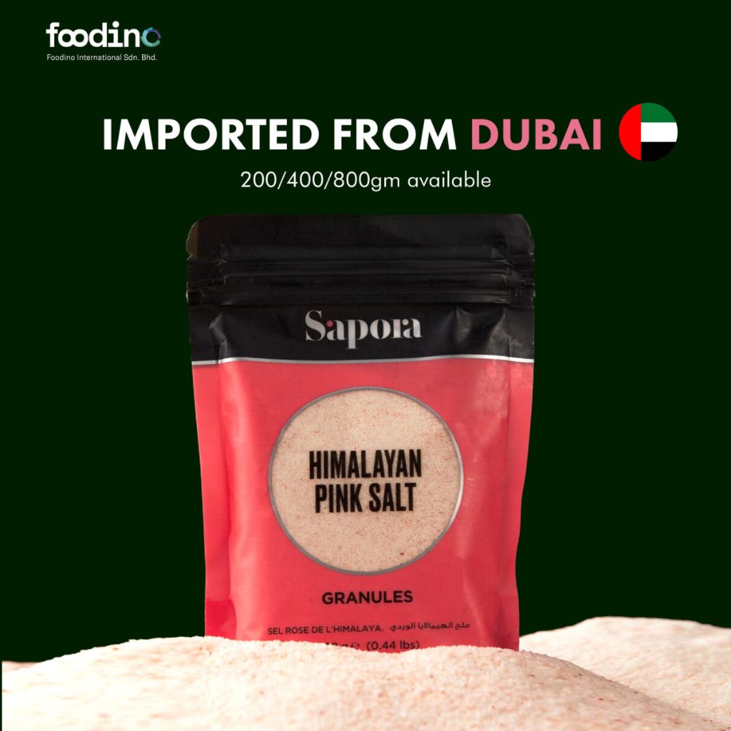 【🇦🇪Dubai Imported】Sapora Himalayan Pink Salt 【Fine Grind / Granules ...