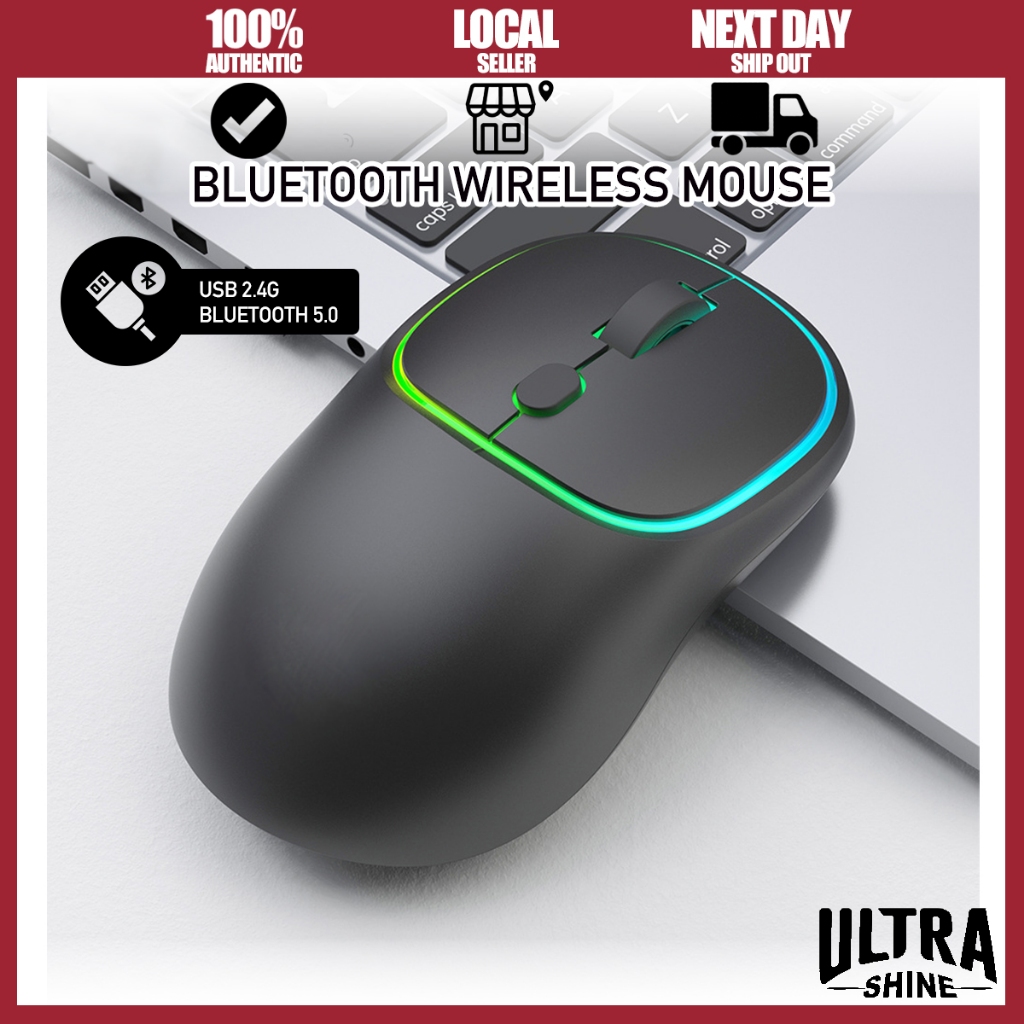 [MY] Bluetooth Wireless Mouse/ Dual Mode Wireless Mouse/ Bluetooth + 2. ...