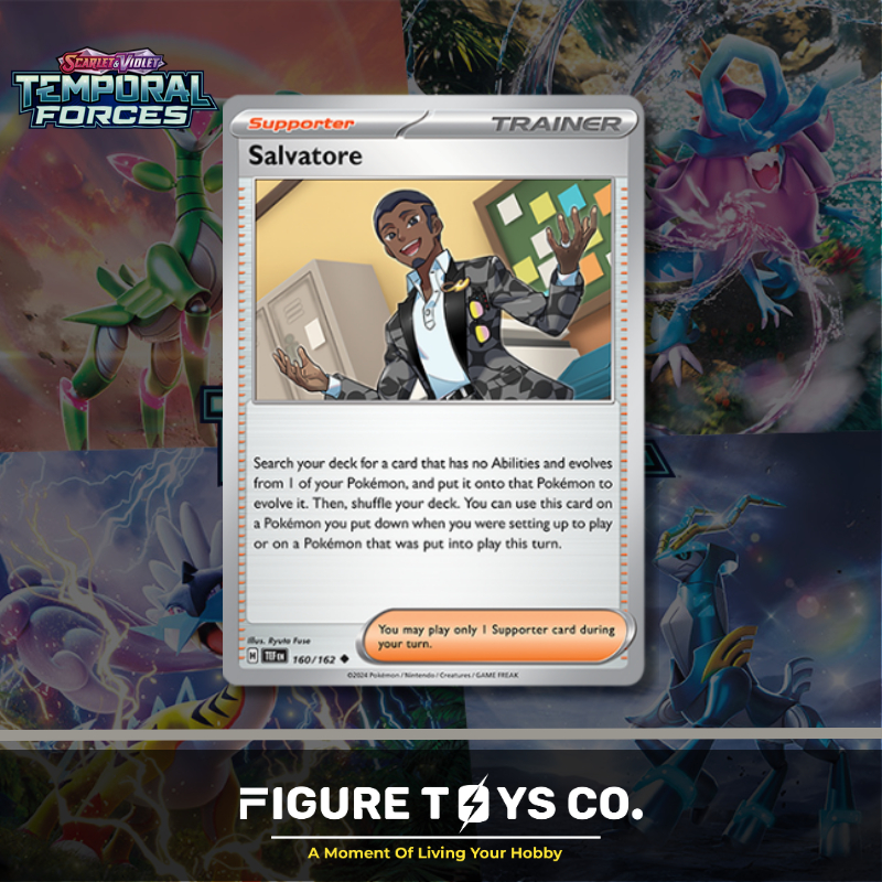 Pokemon TCG - Salvatore ( 160/162 ) EN | Shopee Malaysia