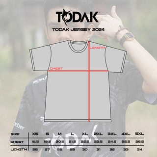 Todak Team Jersey 2024 Away | Shopee Malaysia