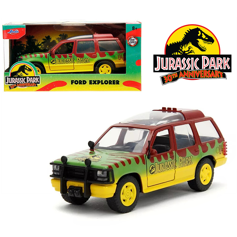 Jurassic Park - Ford Explorer 1:32 Metal Toy Diecast Model Car | Shopee ...