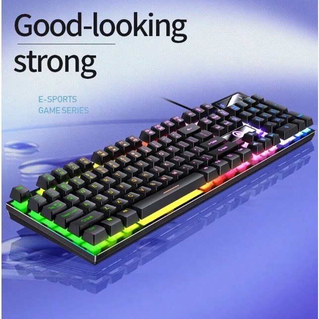 Wired Gaming Keyboard/RGB Keyboard/Office Keyboard, colorful ...