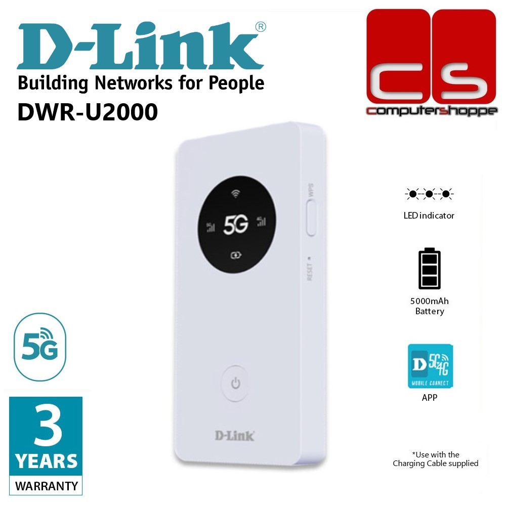 D-Link DWR-U2000 5G Mobile Hotspot | Shopee Malaysia