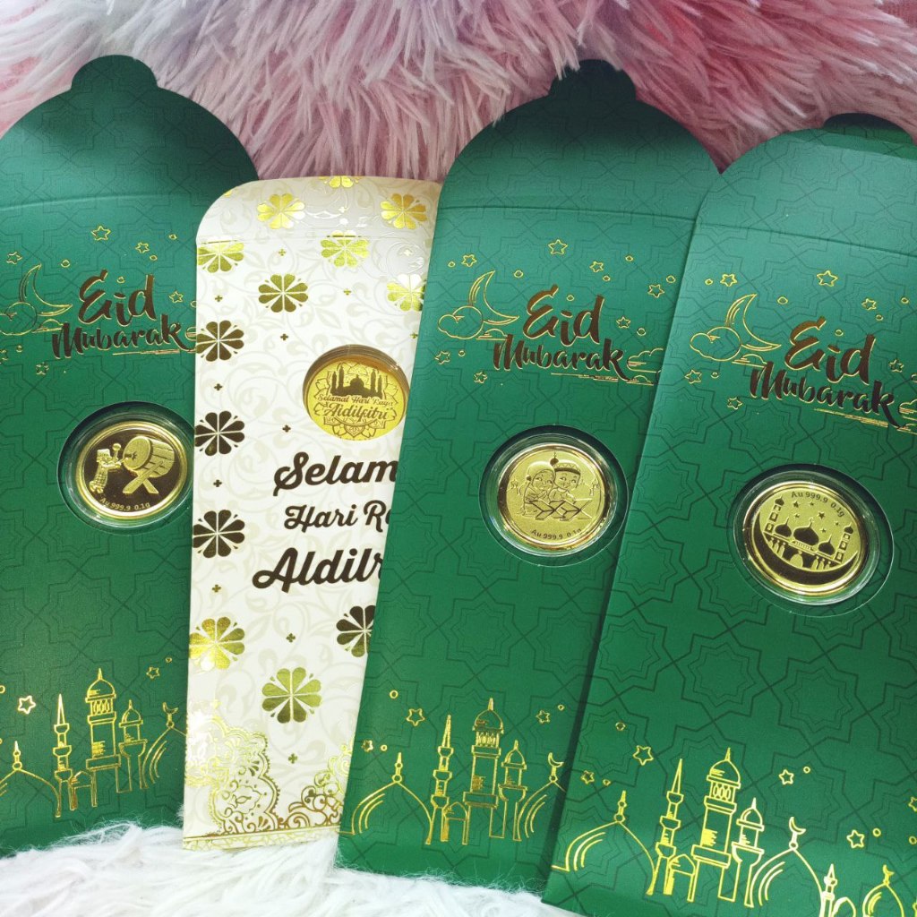 SMART JIN JING 999.9 GOLD COIN-Eid Mubarak/RAYA 0.10g | Shopee Malaysia