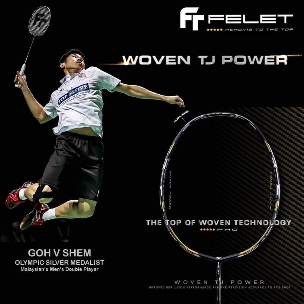 FELET WOVEN TJ POWER V2 (Frame Only) FREE 1x FELET STRING & 1x APACS ...