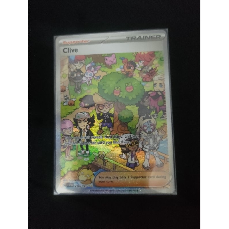pokemon ptcg Clive 236/091 | Shopee Malaysia