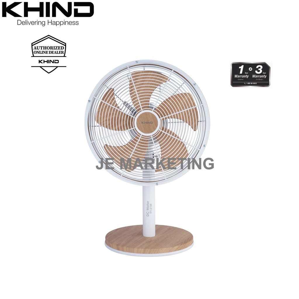 KHIND TABLE FAN WITH DC MOTOR (12") TF121M | Shopee Malaysia