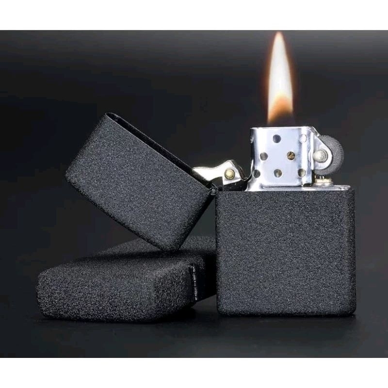 Lighter classic Metal black color ( api normal) | Shopee Malaysia