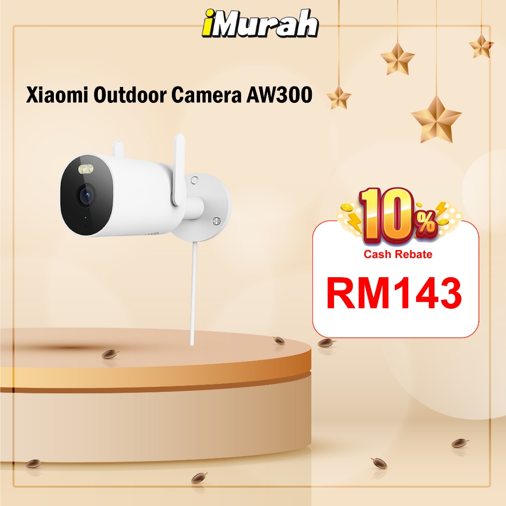 Xiaomi Outdoor Camera AW300 [2K | Smart Full-Color Night Vision | Focus ...