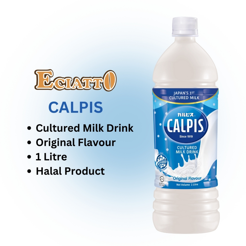 CALPIS Cultured Milk Yogurt Flavoured Drink Halal - Original (1L) Ready ...