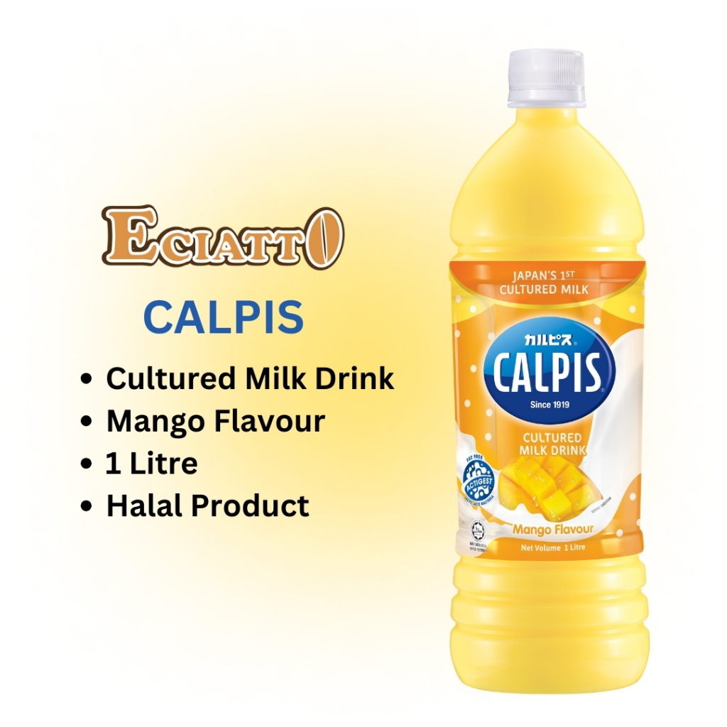 CALPIS Cultured Milk Yogurt Flavoured Drink - Mango (1L) | Shopee Malaysia