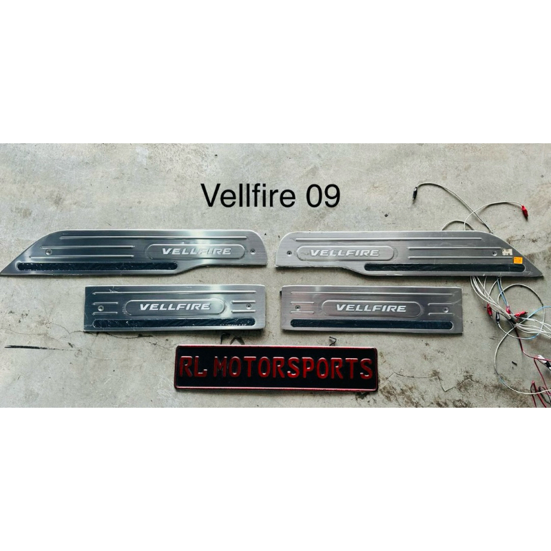 Toyota alphard vellfire anh20 foot door side step led lamp light 2008 ...