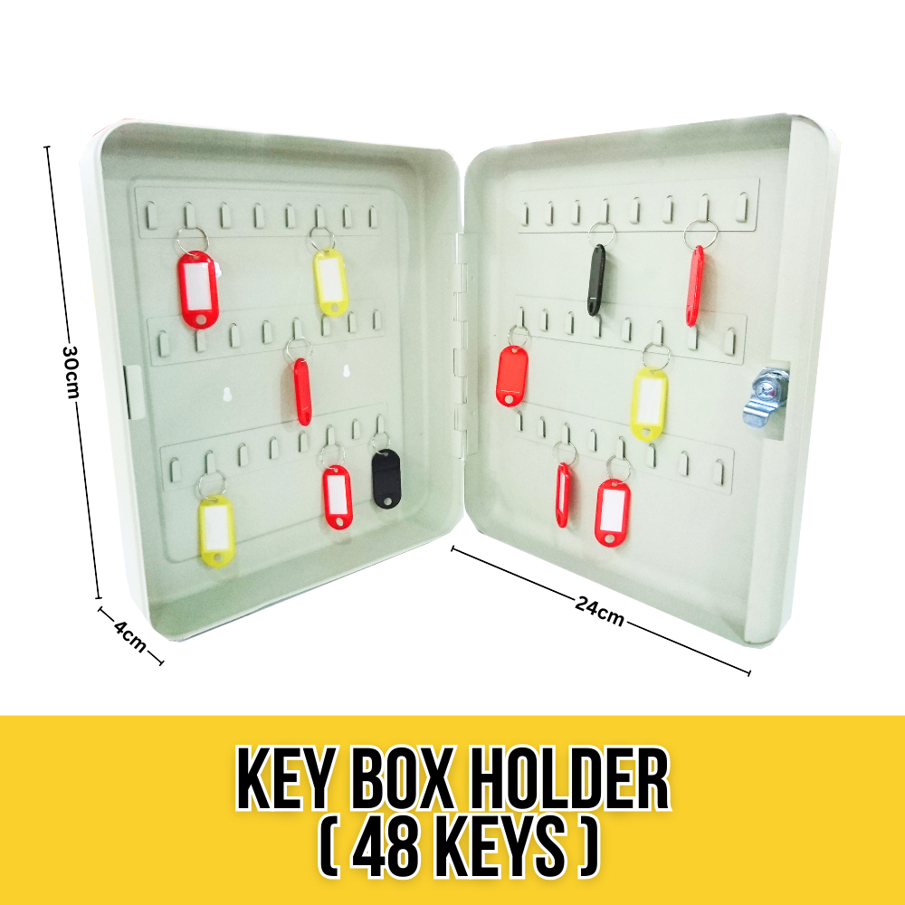 Lockable Security Metal Key Cabinet / Storage Box Key Box ( 20 / 40 ...