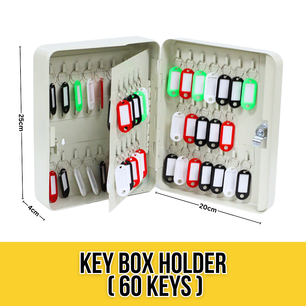 Lockable Security Metal Key Cabinet / Storage Box Key Box ( 20 / 40 ...