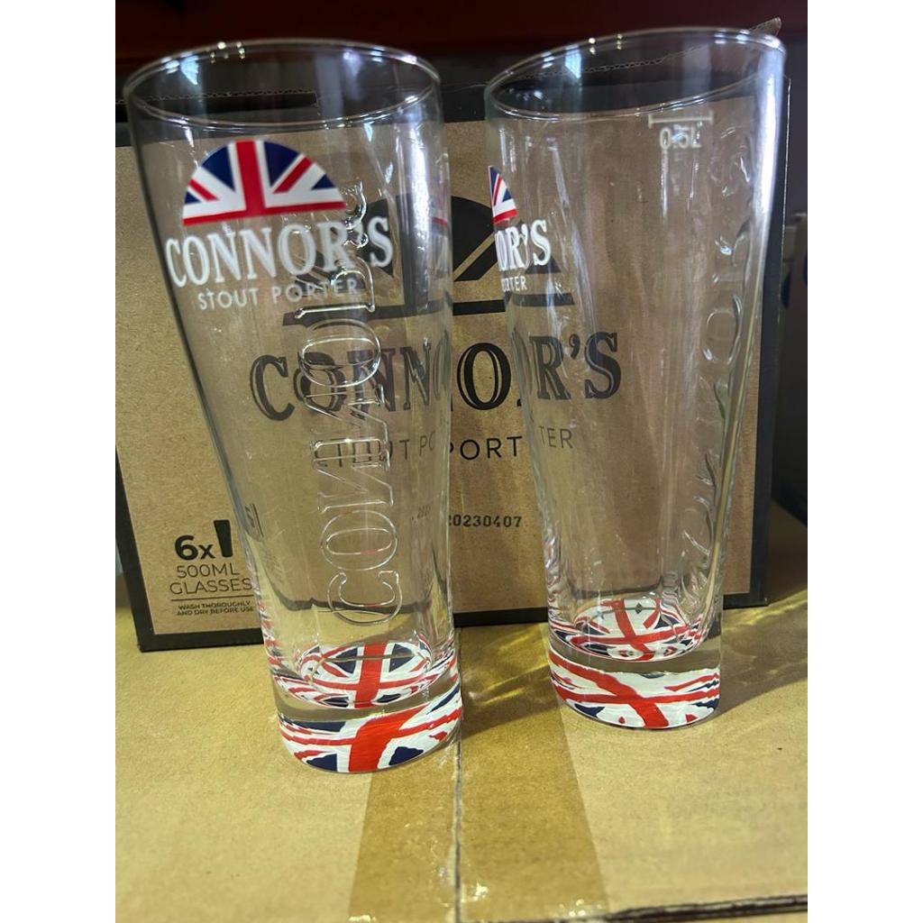 Connors Stout Porter Glass (0.5L X 6pcs) | Shopee Malaysia