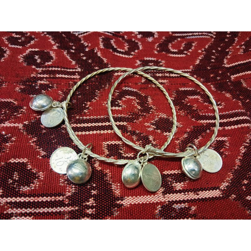 Gelang kaki /loceng kaki aksesori tradisional | Shopee Malaysia