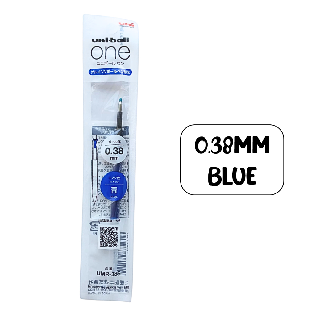 Uni-ball Uniball One Gel Pen Refill 0.38mm/0.5mm/0.7mm UMR-05S/UMR-38S ...