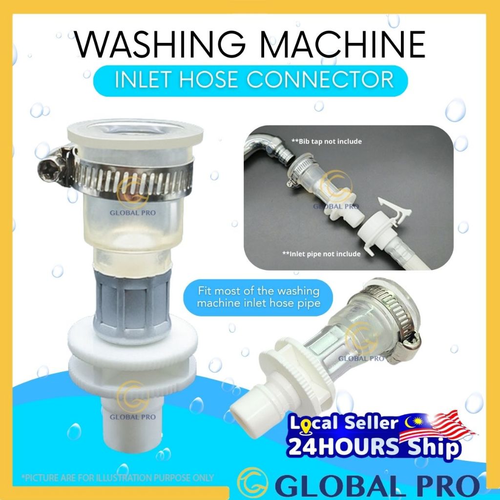 Premium A Type Universal Washing Machine Inlet Hose Connector Faucet ...