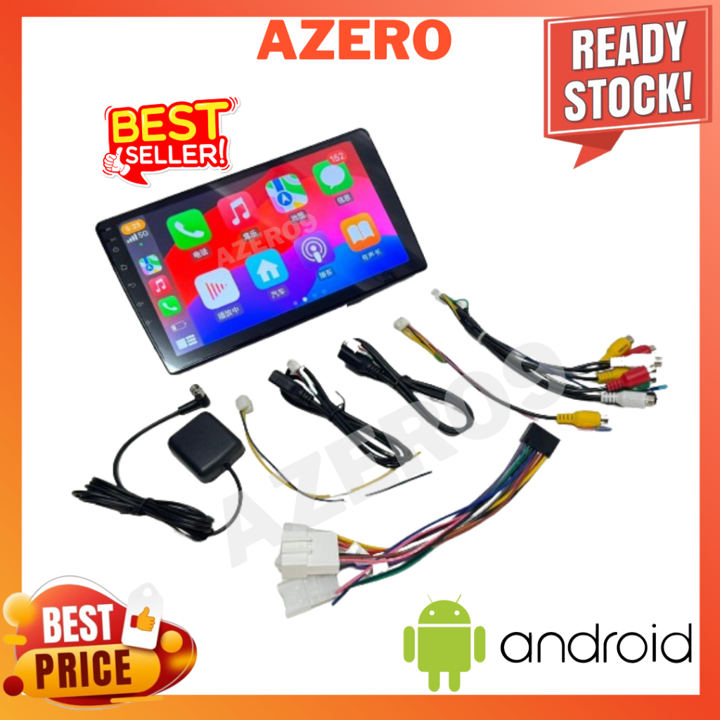 Android Player 2+32 9inch 10inch Android Auto Wireless Double Din Car ...