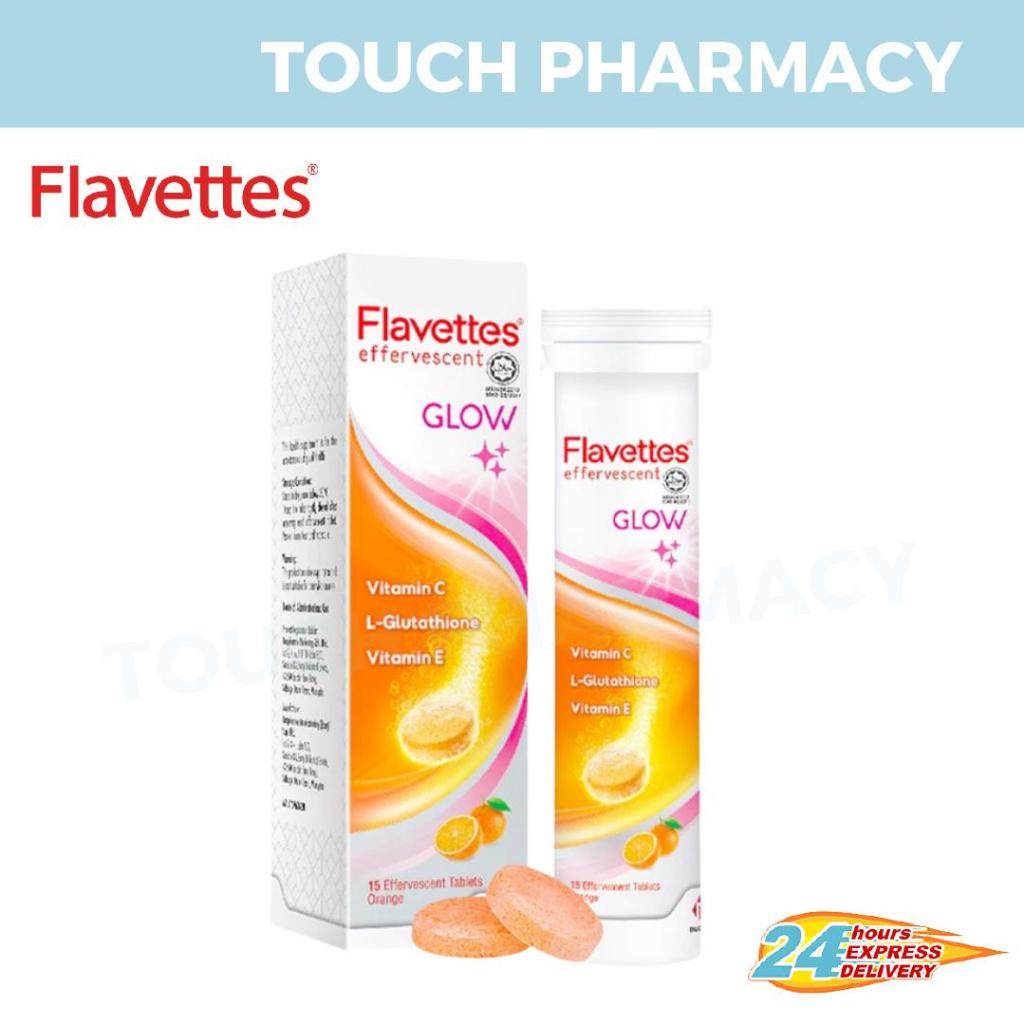 (exp 3/26) FLAVETTES Effervescent Glow Tab 15's/BOX | Shopee Malaysia