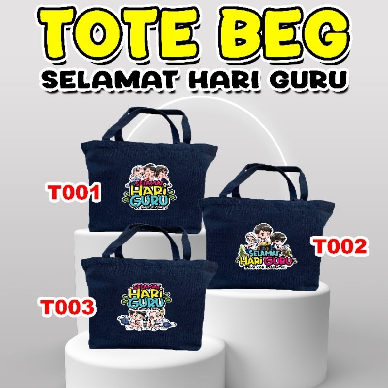 TOTE BEG HADIAH HARI GURU HAPPY TEACHERS DAY | Shopee Malaysia