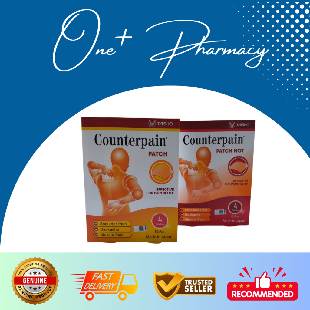 Counterpain patch/patch hot 10x7cm | Shopee Malaysia