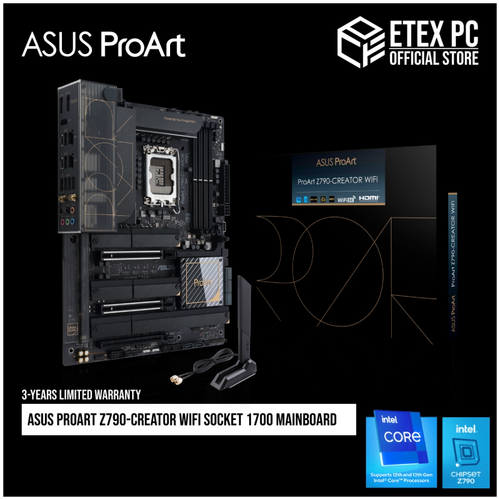 ASUS ProArt Z790-Creator WIFI Socket 1700 Mainboard # PROART Z790 ...