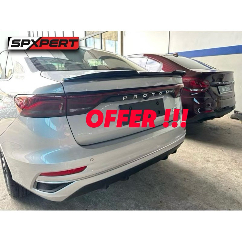 Proton s70 rear trunk spoiler oem design | Shopee Malaysia