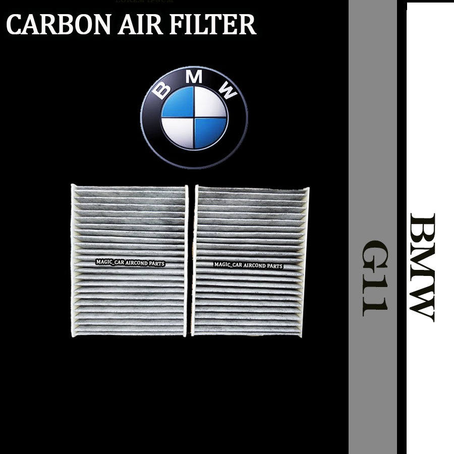 BMW G11 7-SERIES 2017 ACTIVATED CARBON CABIN/ BLOWER AIR FILTER (CAR ...