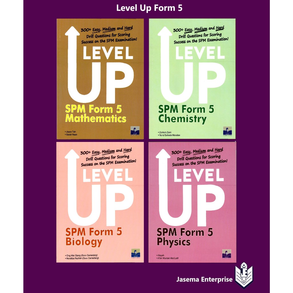 Level Up Form 5 Additional Mathematics | Chemistry | Physics | Biology ...