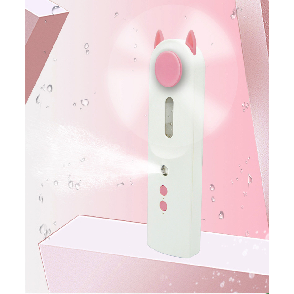 Nano Spray Fan Mini Portable Handheld Fan Outdoor Summer Netred Nano ...