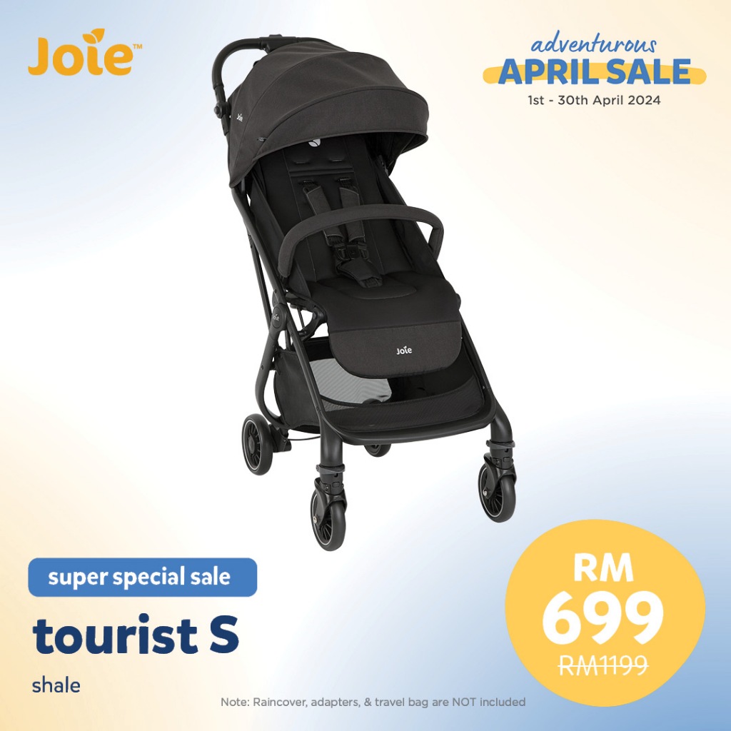 Joie Tourist / Tourist S Compact Stroller (1 Year Warranty) | Shopee ...