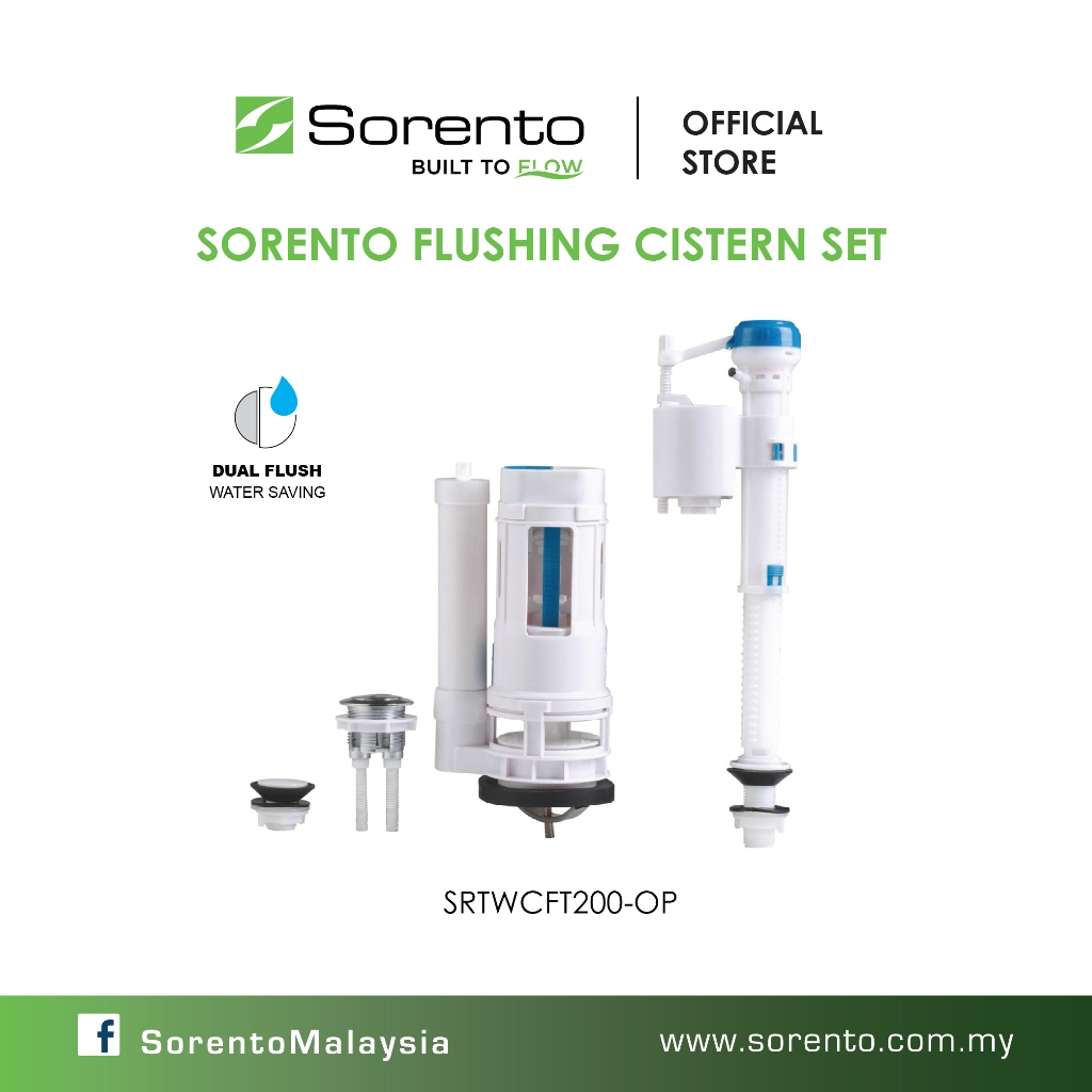 Sorento Flushing Cistern Full Set for sorento water closet jamban ...