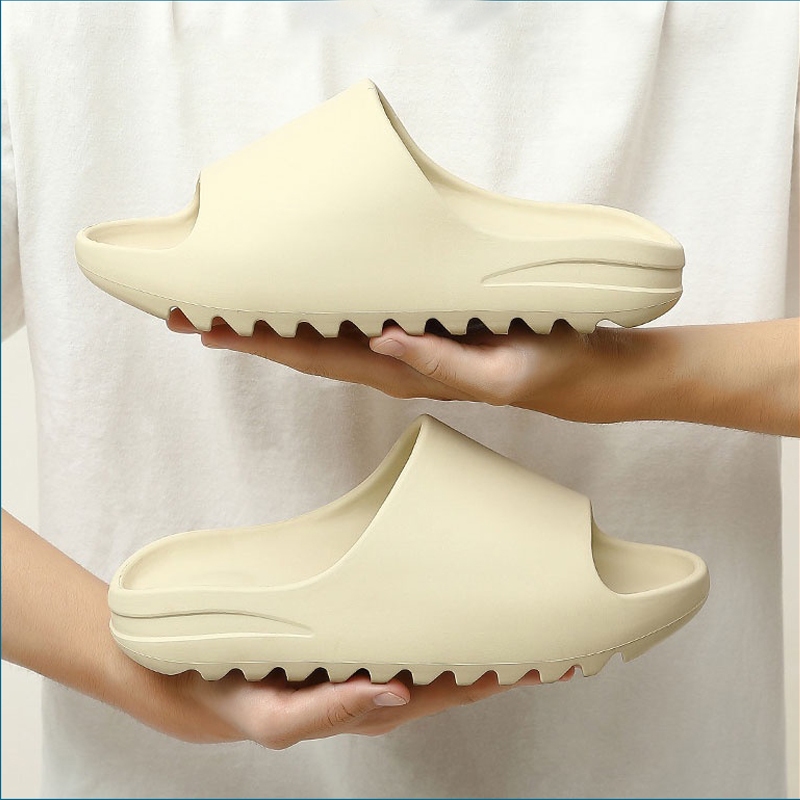 MOVES Yeezy Slide Kanye Men's and Women's Casual Slippers Lelaki ...