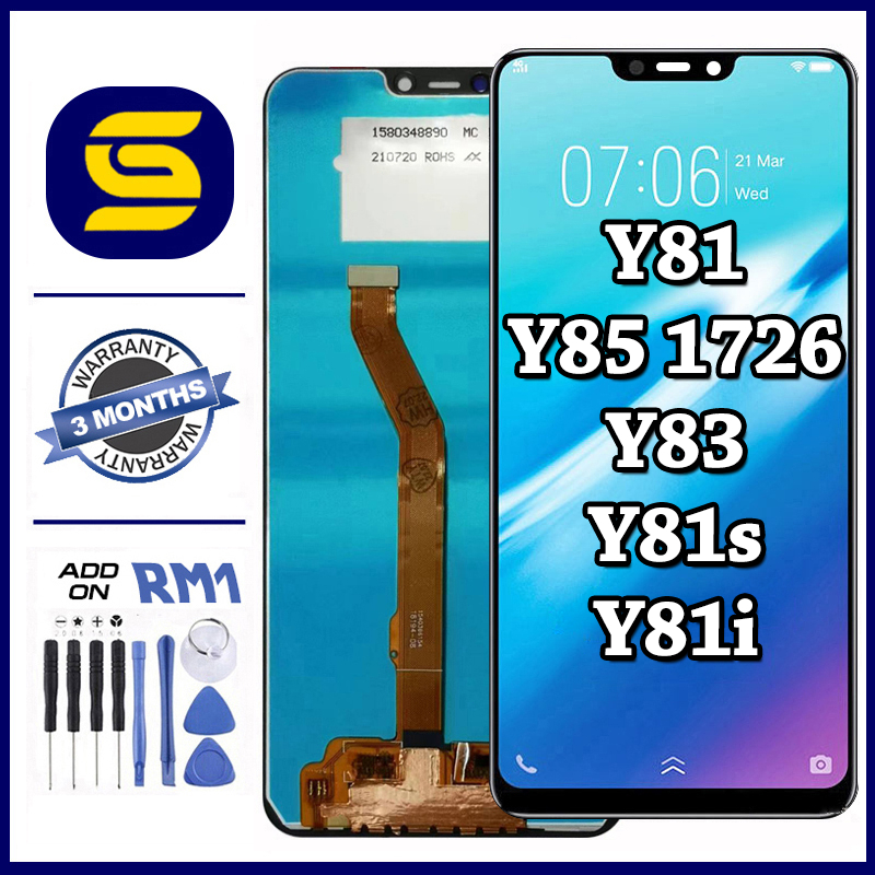 LCD VIVO Y81/ Y85 1726/ Y83/ Y81s/ Y81i Compatible For Glass Original ...