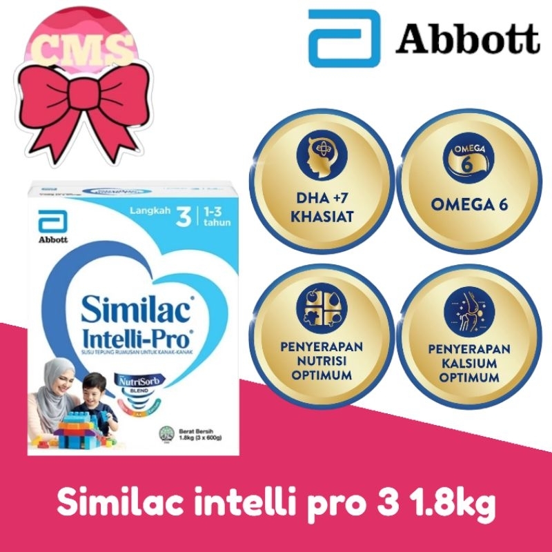similac intelli pro step 3 1.8kg | Shopee Malaysia