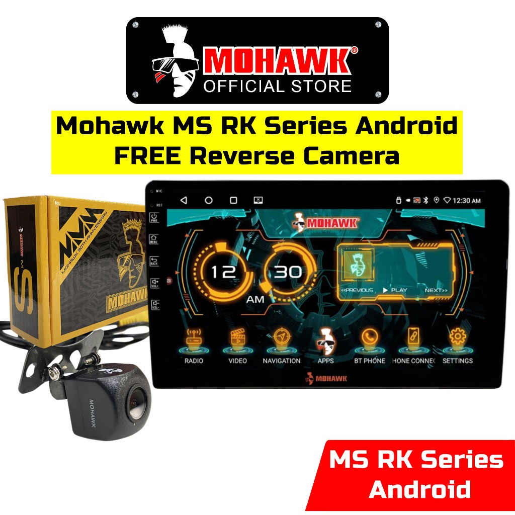 [Installation Provided] Free Camera Mohawk MS / RK Series Car Android ...